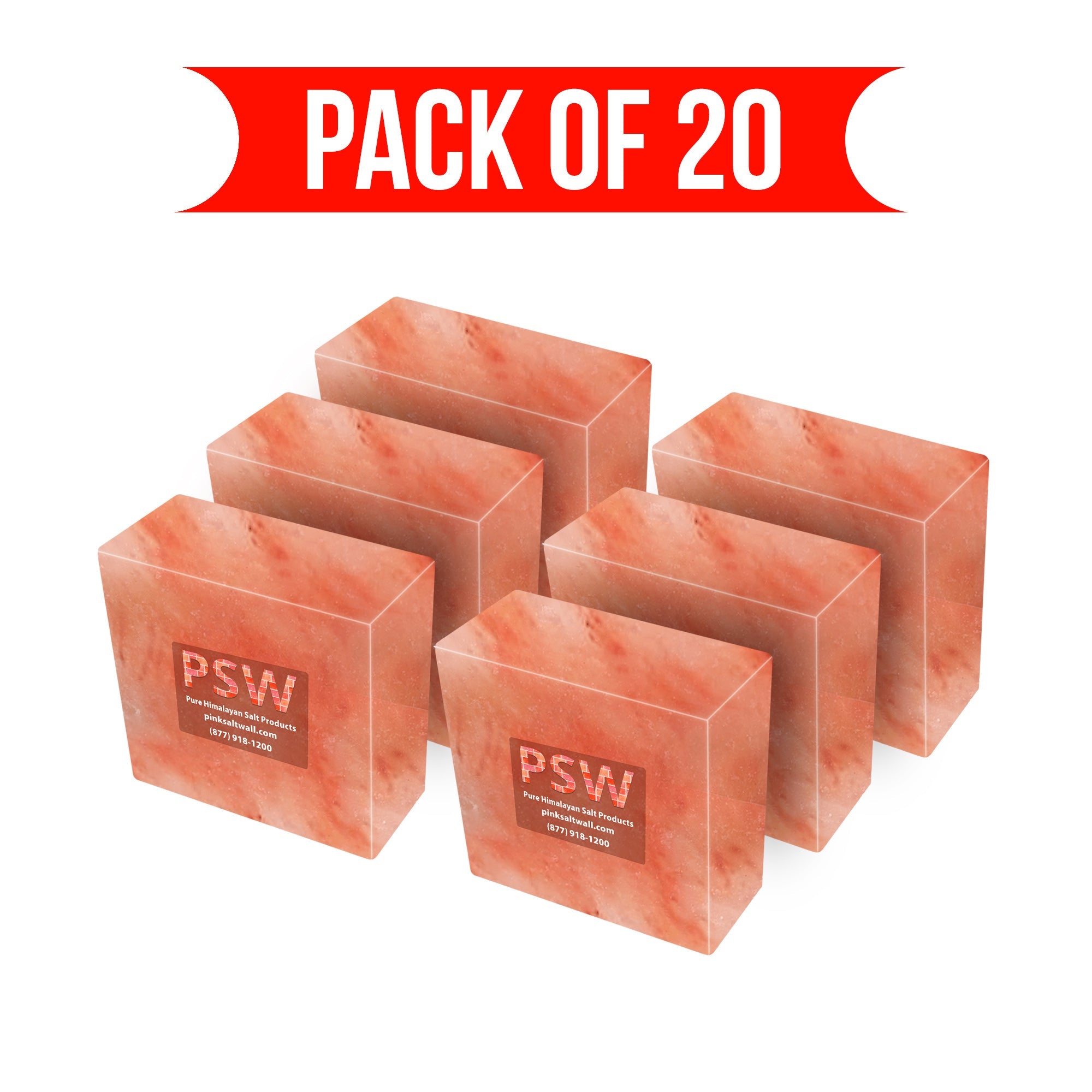 Pink Salt Blocks Are Used for Sauna Center - Pink Salt Wall