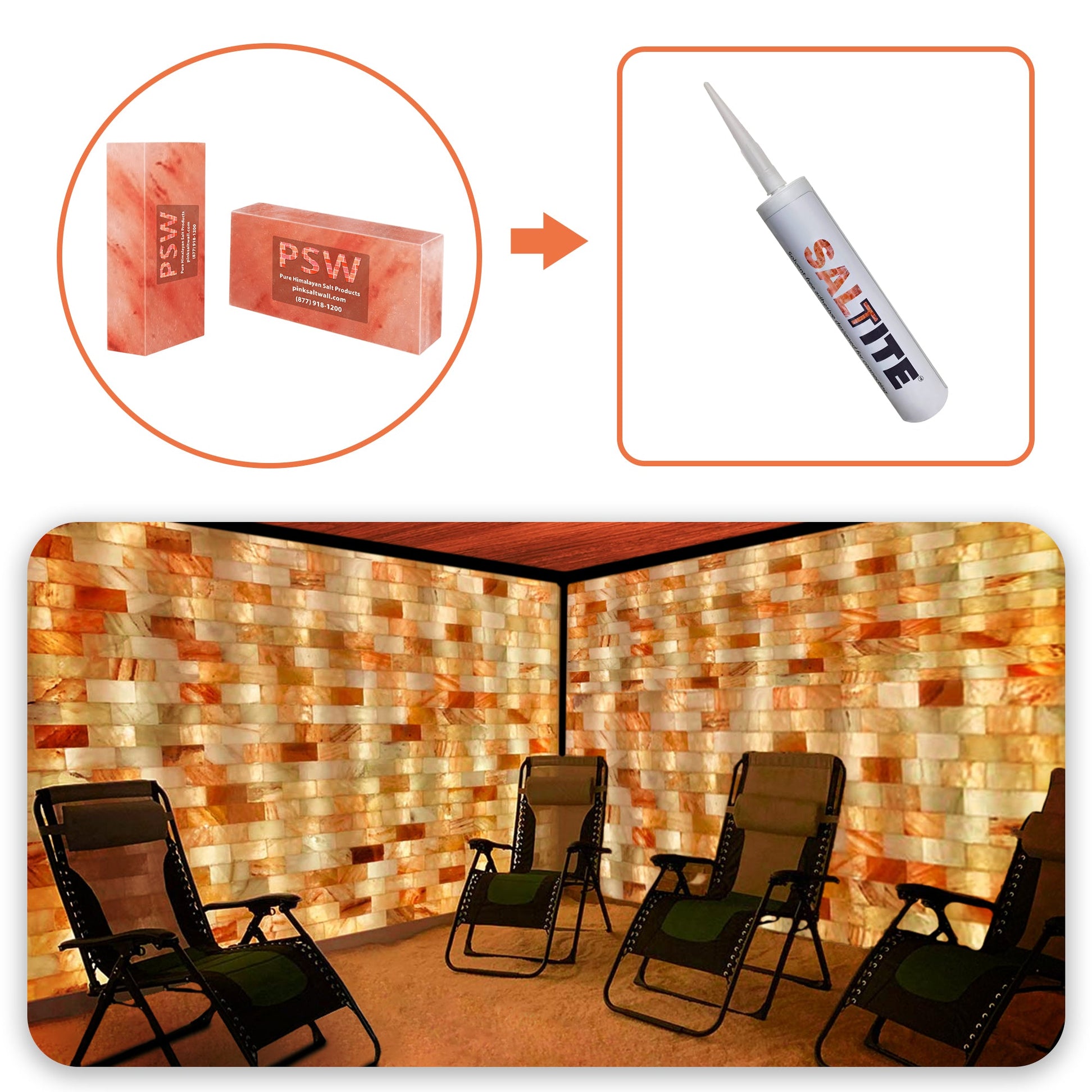 Himalayan Pink Salt Bricks Pack of 50 With Free 2 Salt Tite – Pink Salt ...