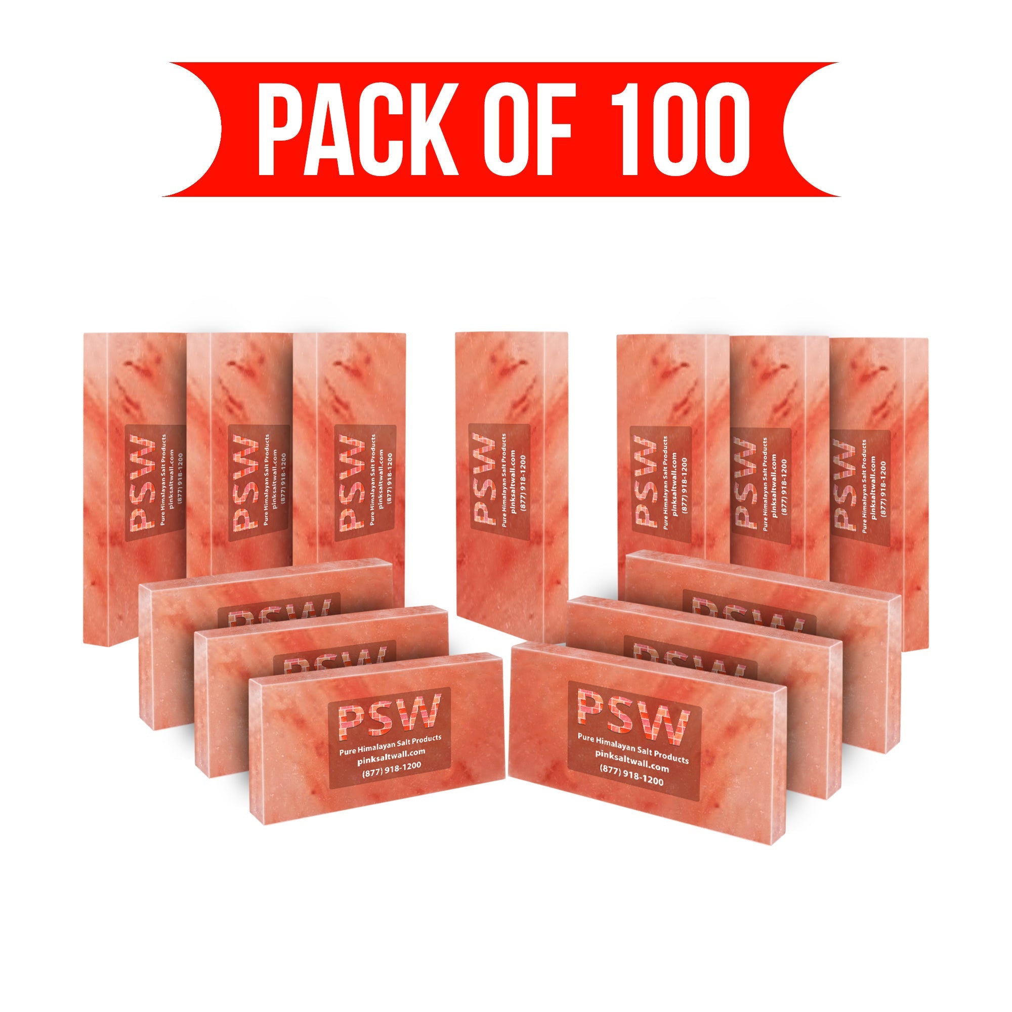 Himalayan Salt Blocks | Salt Tiles | Salt Bricks - Pink Salt Wall