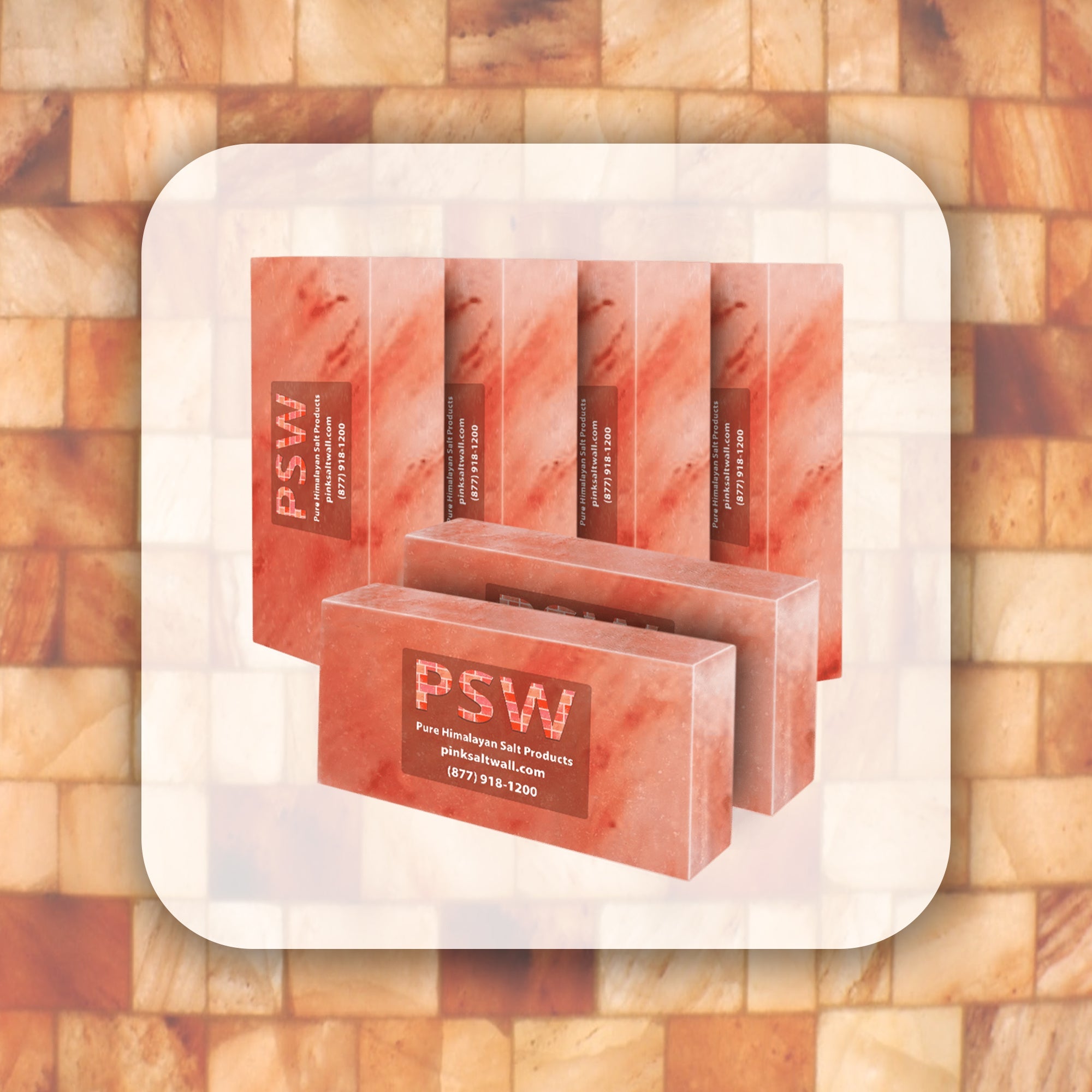 Himalayan Salt Bricks wholesale | Build a Salt Wall - Pink Salt Wall