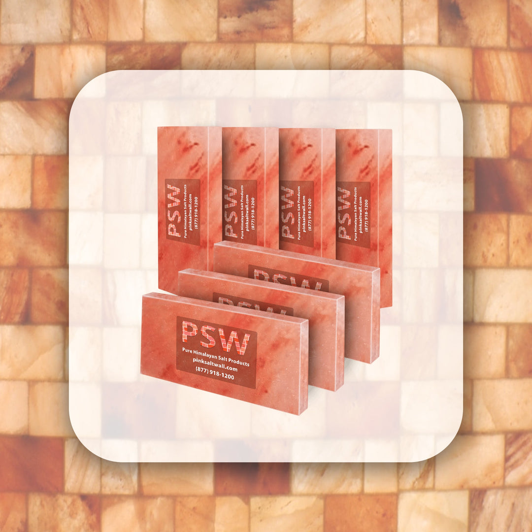 Himalayan Pink Salt Tiles for sale - Pink Salt Wall